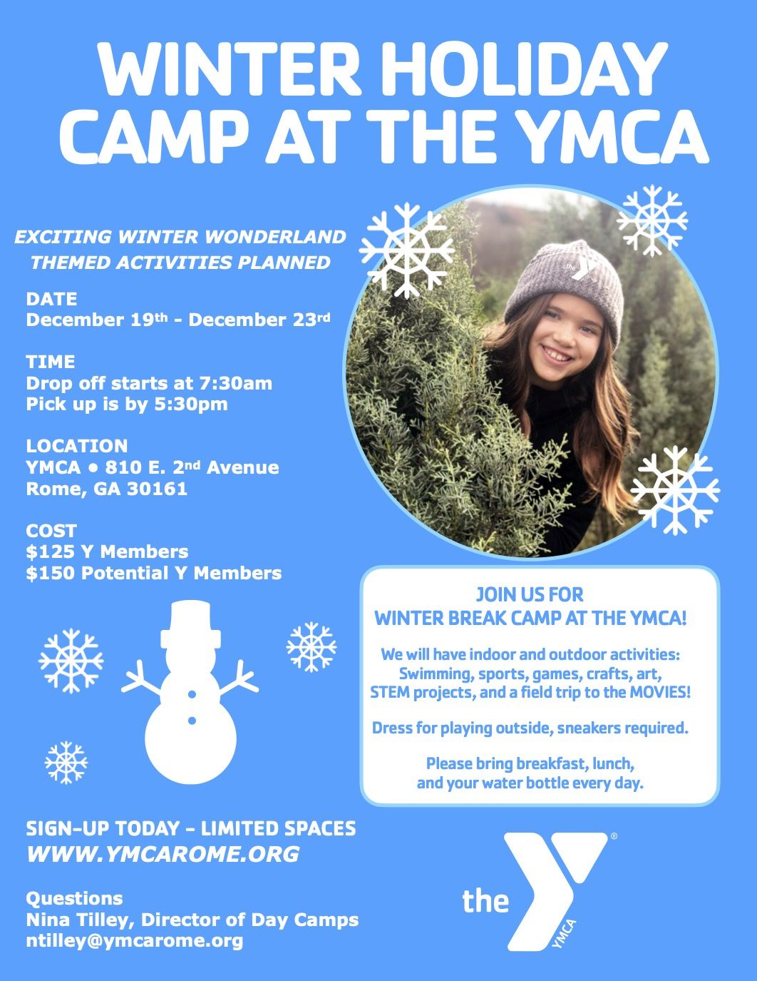 Winter Camp Flyer Ymca Sex Ed Camp Hetrick Martin Institute